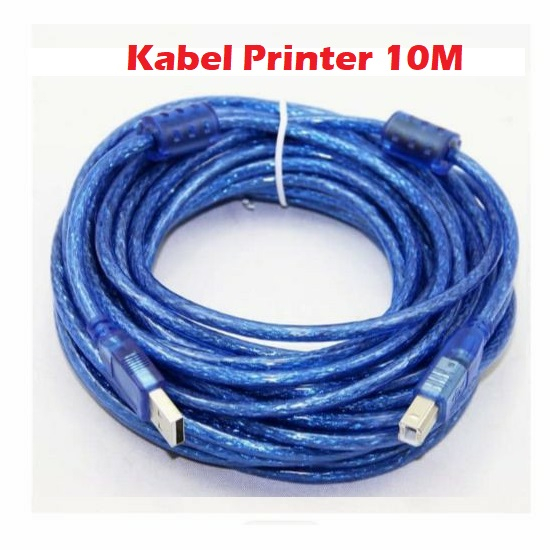 Jual KABEL DATA PRINTER USB 10M KABEL USB PRINTER 10M USB 2.0 KABEL ...