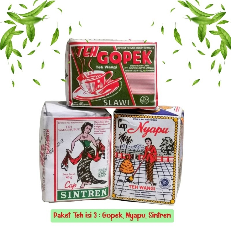 Jual Teh Tubruk Racikan Khas Solo Paket Teh isi 3 | Shopee Indonesia
