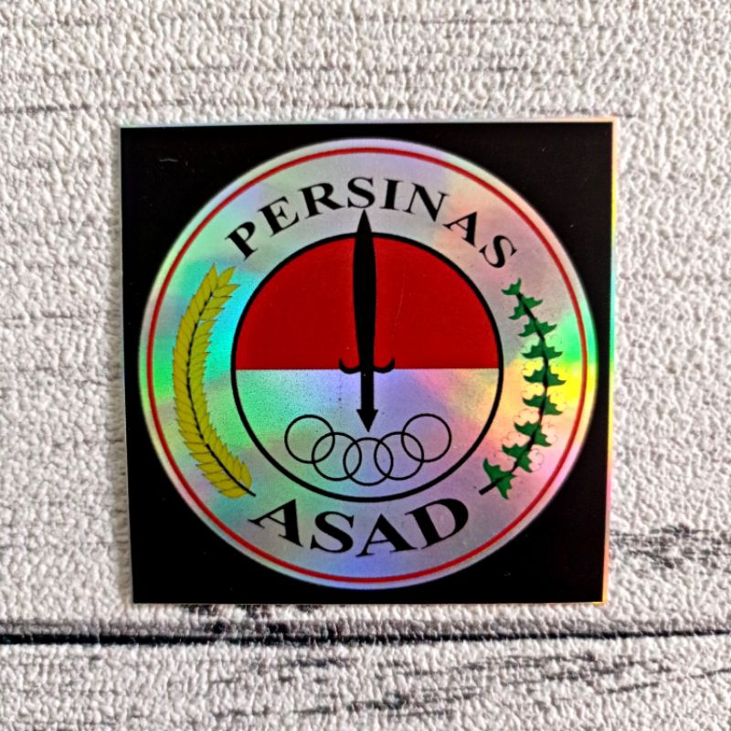 Jual Stiker Pencak Silat PERSINAS ASAD Hologram, Minimal Pembelian 2pcs ...