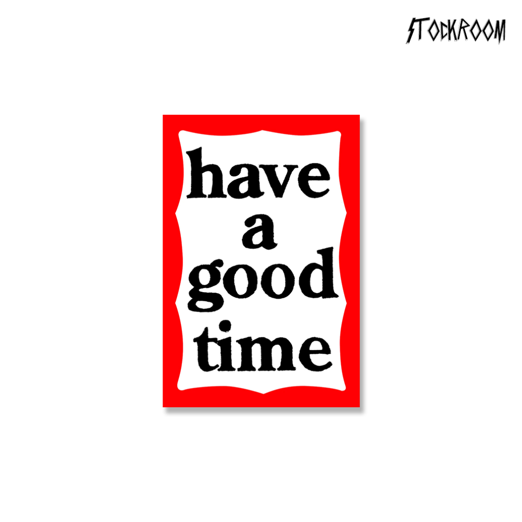 Jual (BISA COD) STIKER AESTHETIC "HAVE A GOOD TIME" / STIKER HELM ...