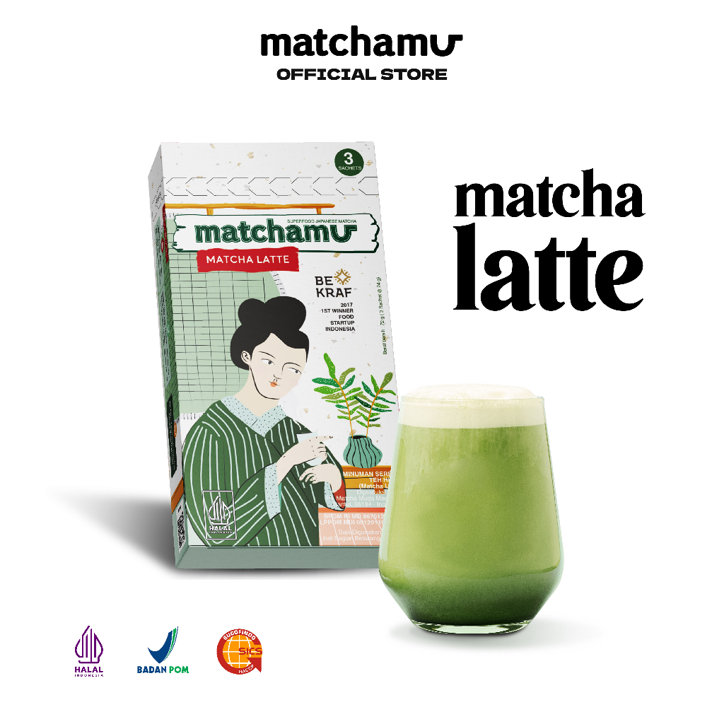 Jual Matchamu Matcha Latte Box of 3 | Shopee Indonesia