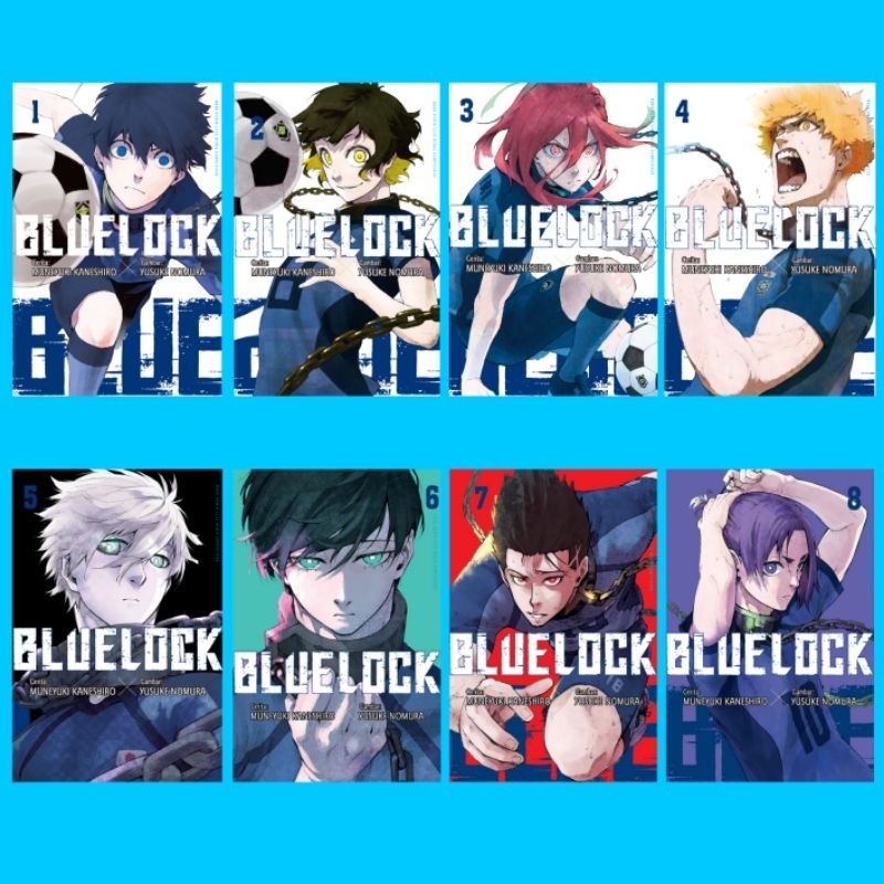 Jual Komik Blue Lock Vol 1 2 3 4 5 6 7 8 9 10 - Muneyuki Kaneshiro ...