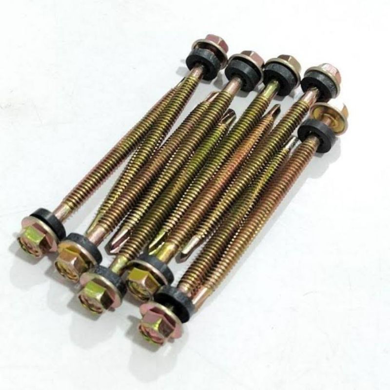 Jual Baut Roofing 7cm Per Box 200pcs Rofing Skrup Ruping Baut Atap Baja ...