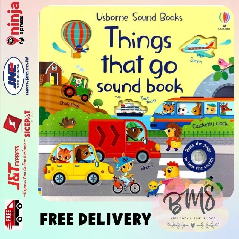 Jual Usborne Sound Books Things That Go Sound Book | Shopee Indonesia