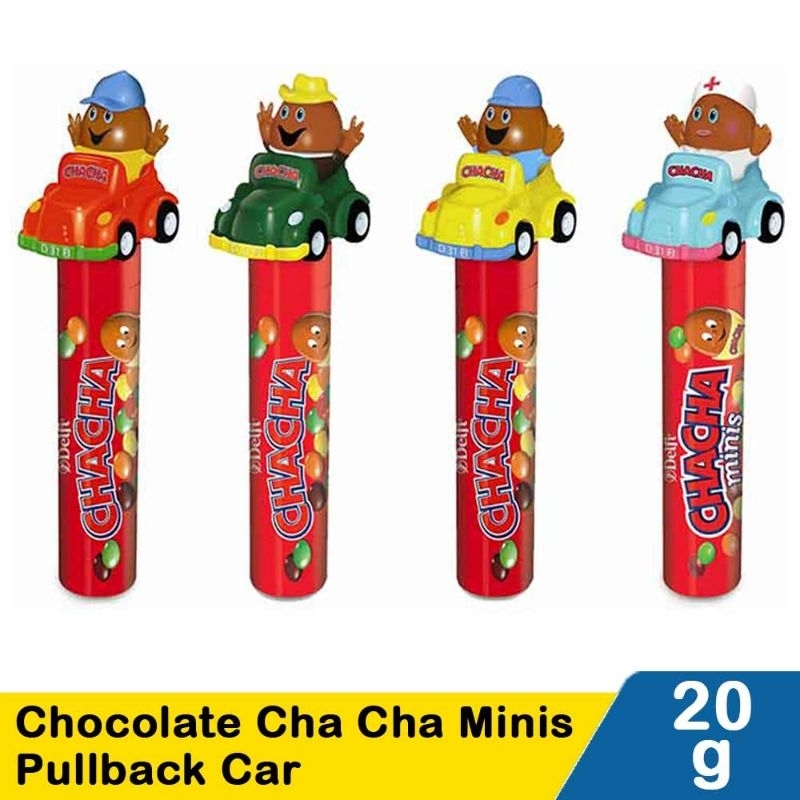 Jual Delfi Chocolate Cha Cha Minis Pullback Car 20G | Shopee Indonesia