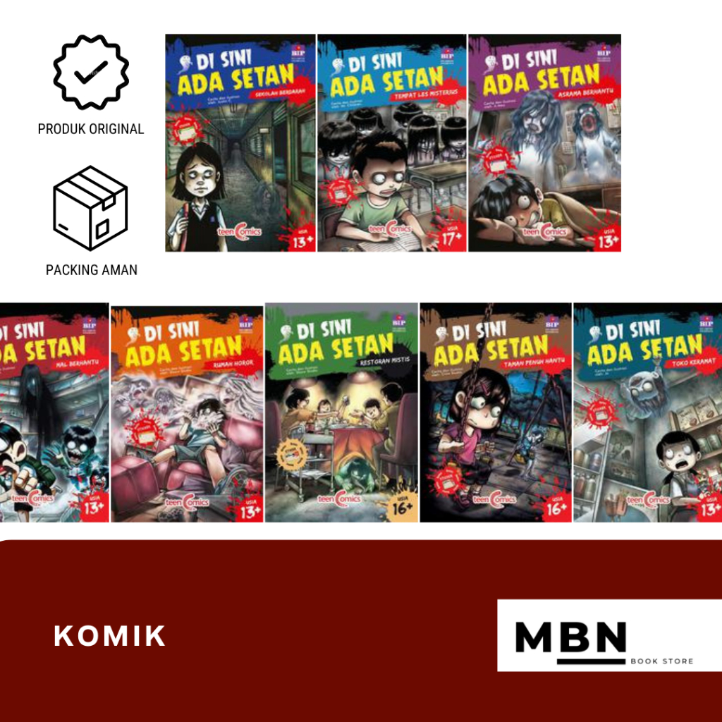 Jual SERI KOMIK BIP DISINI ADA SETAN LENGKAP SEMUA JUDUL (B) | Shopee ...