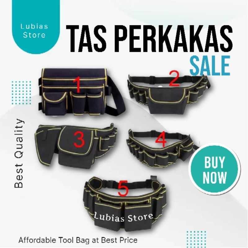 Jual aqq Tas Pinggang Perkakas Tas Bengkel Tas Bangunan | Shopee Indonesia