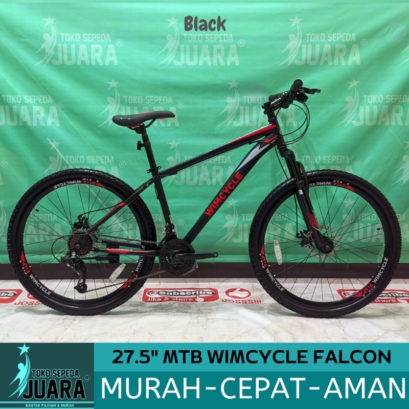 Jual SEPEDA GUNUNG WIMCYCLE FALCON MTB 27.5 INCH WIM CYCLE | Shopee ...
