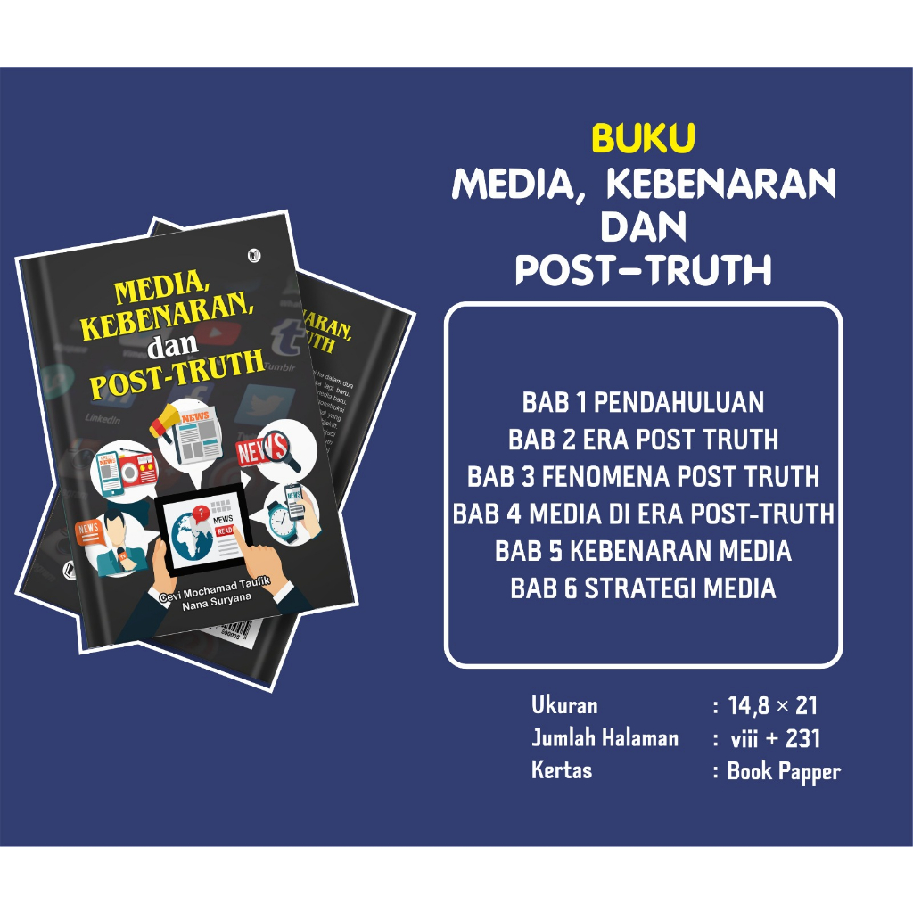 Jual Buku Media Kebenaran Dan Post Truth Shopee Indonesia