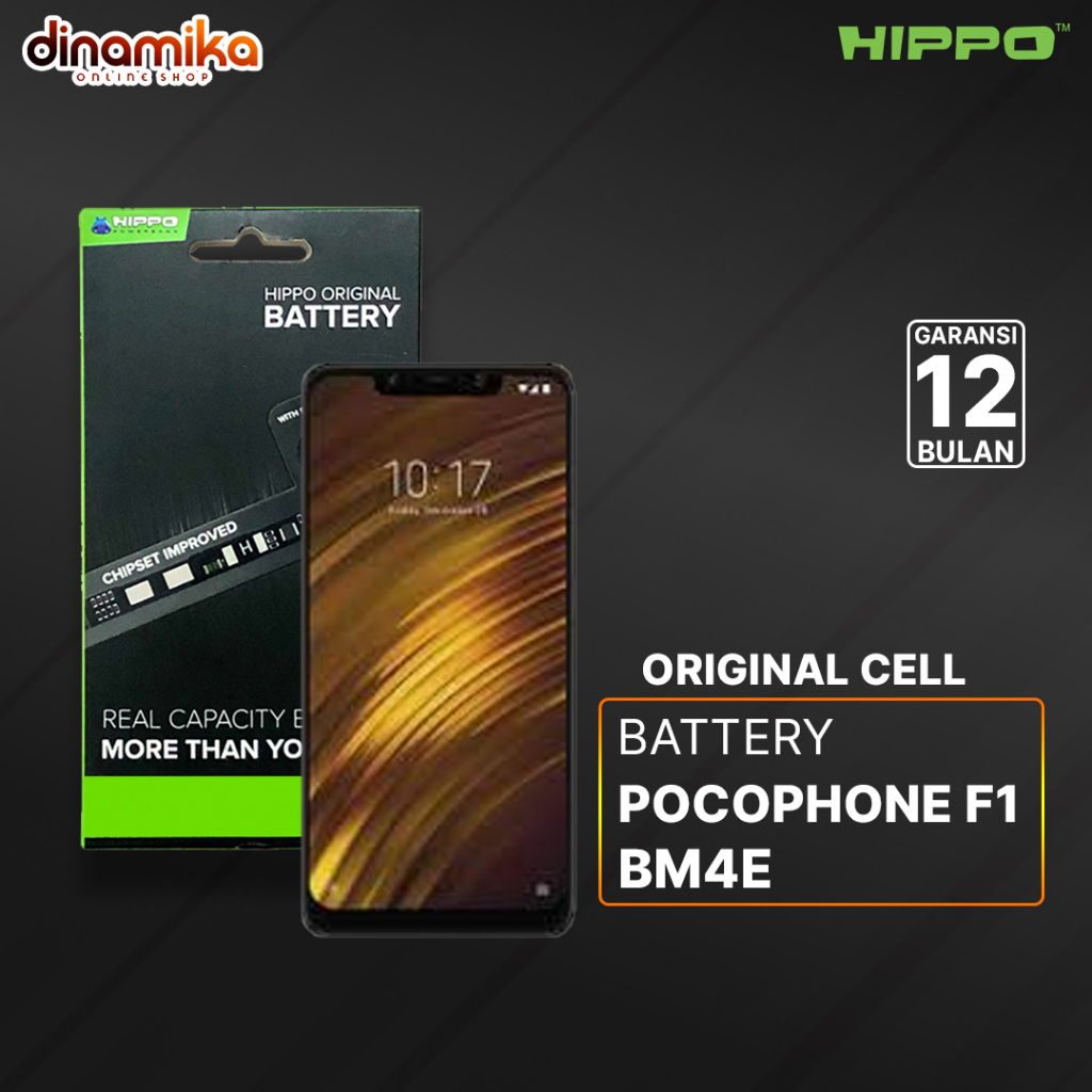 Jual Hippo Baterai Battery 100% ORI Baterai Xiaomi Poco Phone F1 BM4E ...