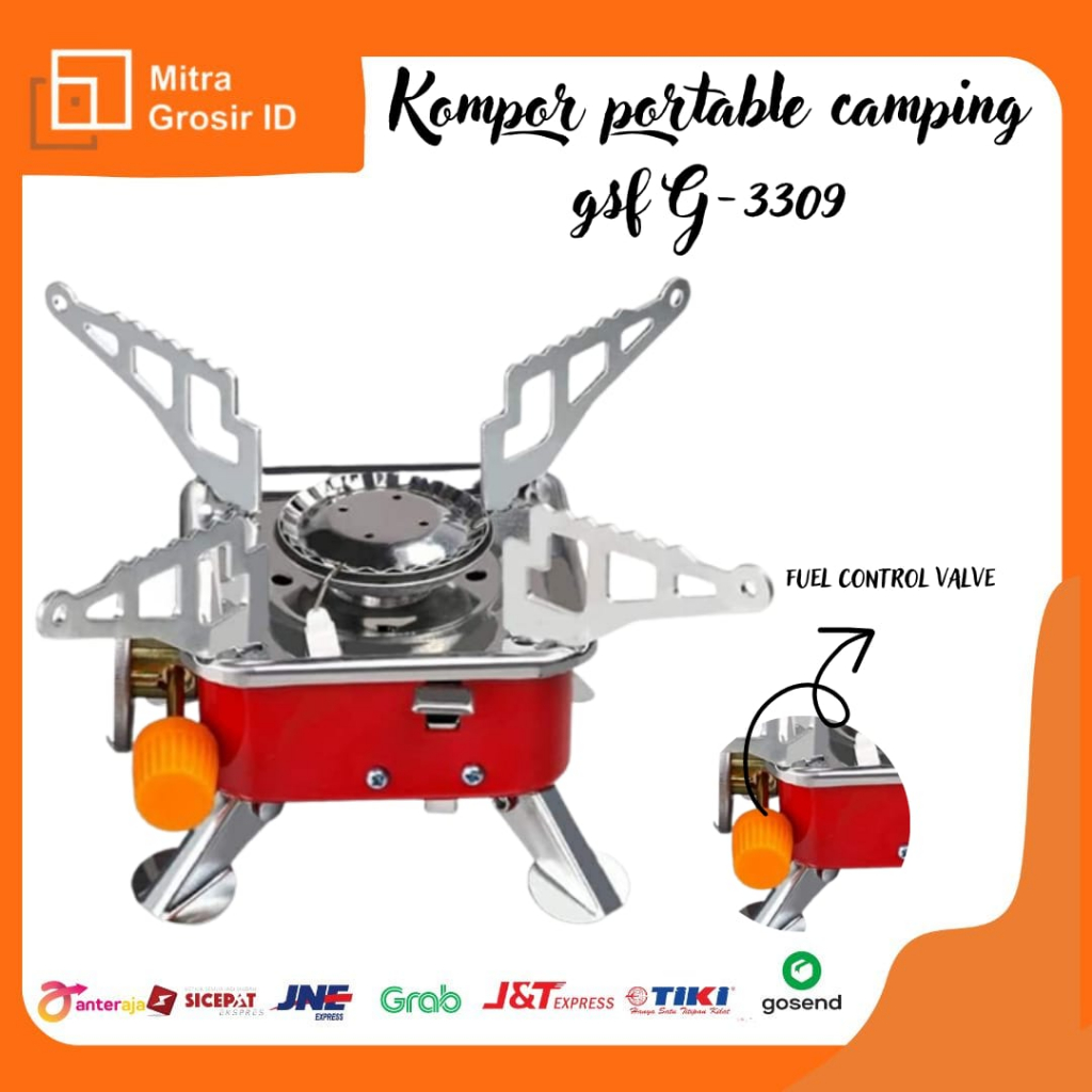 Jual Kompor Portable Mini Camping GSF G-3309 / Kompor Portable Gunung ...