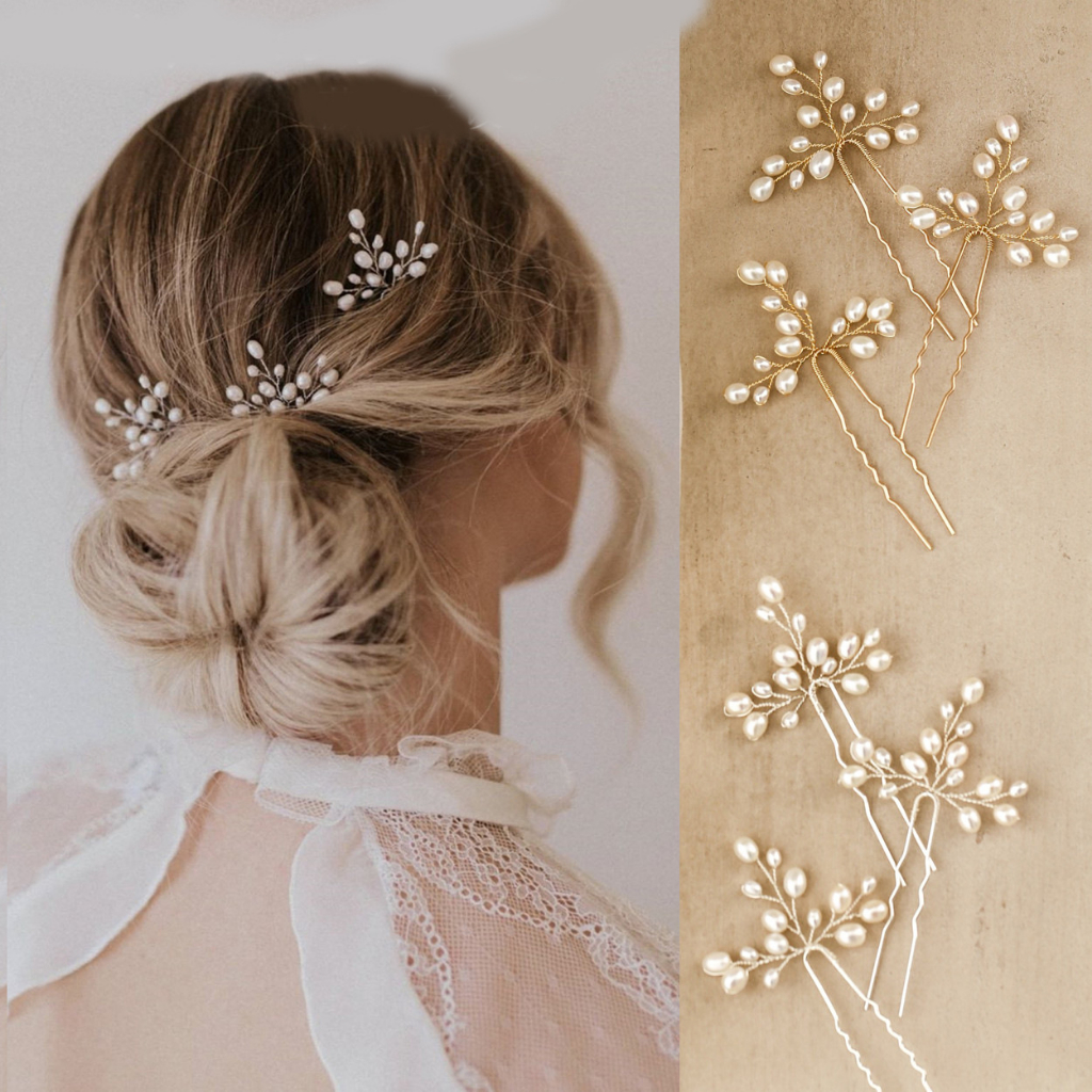 Jual Jeolso tusuk konde mutiara simple dan elegan | Shopee Indonesia