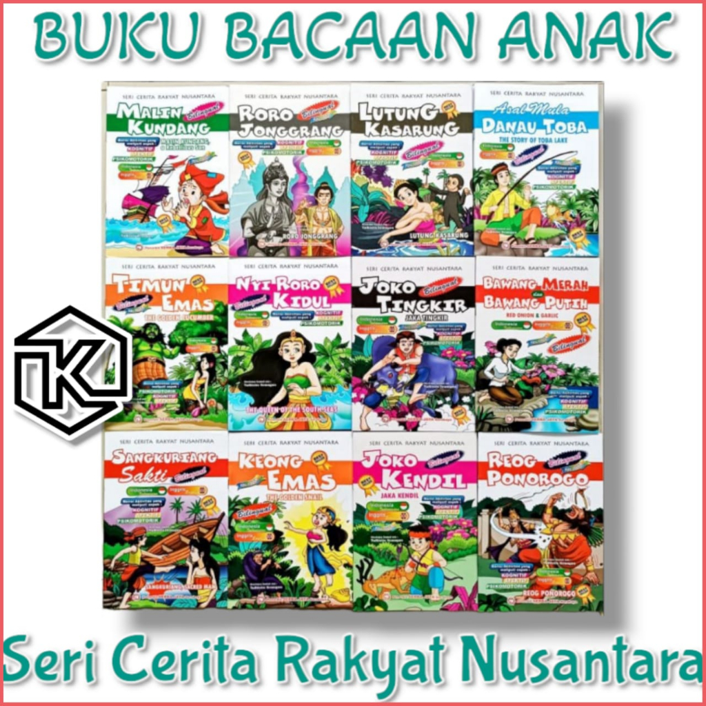 Jual Buku Cerita Anak Seri Cerita Rakyat Nusantara / Bacaan Kisah ...
