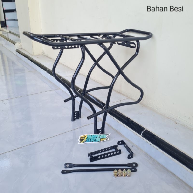 Jual PLATINUM Rak Pannier Besi Touring Belakang Sepeda MTB Federal ...