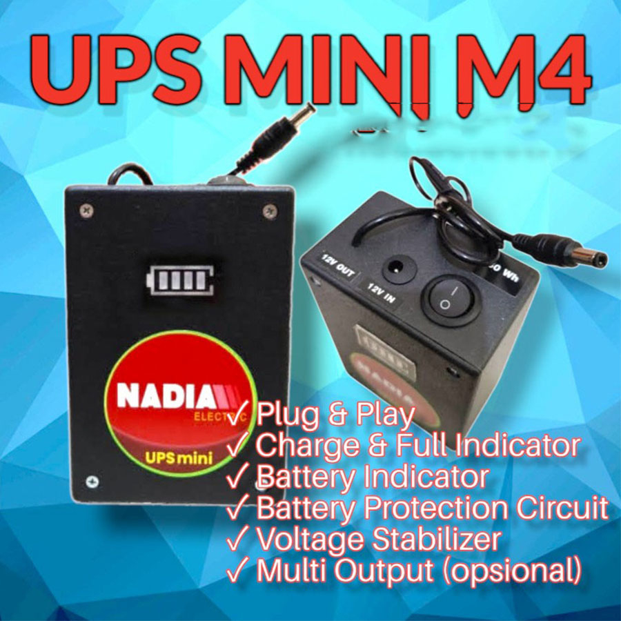Jual Baterai Power Bank mini UPS Modem Orbit | Shopee Indonesia