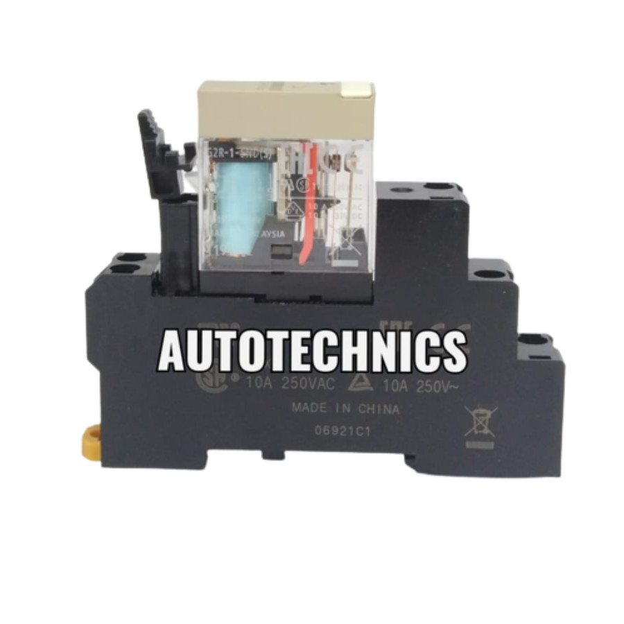Jual RELAY OMRON G2R-1-SND 24VDC + SOCKET P2RF-05-E RELAY READY STOK ...