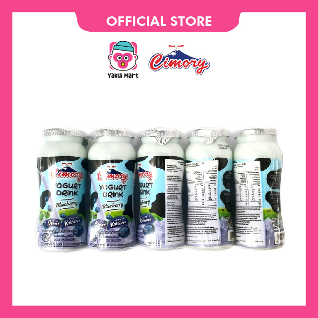 Jual SUSU CIMORY YOGURT 70 ML (1 Banded 1 Rasa) BLUEBERRY | Shopee ...