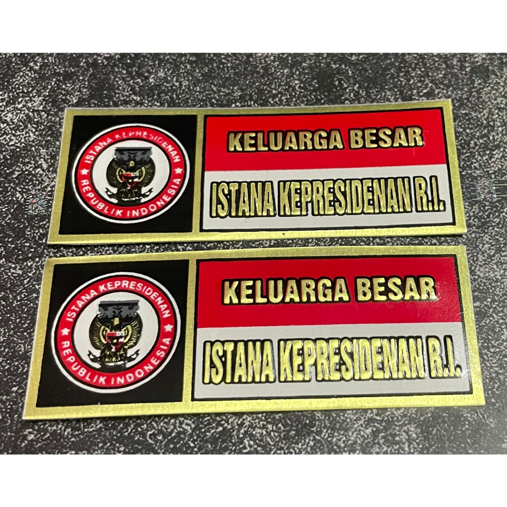 Jual Sticker Plat Istana - Stiker Plat Istana Kepresidenan - Stiker ...