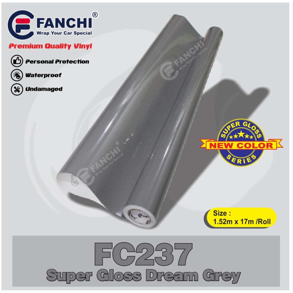 Jual 50cm Sticker Fanchi Super Gloss Glossy II New Color SERIES per ...