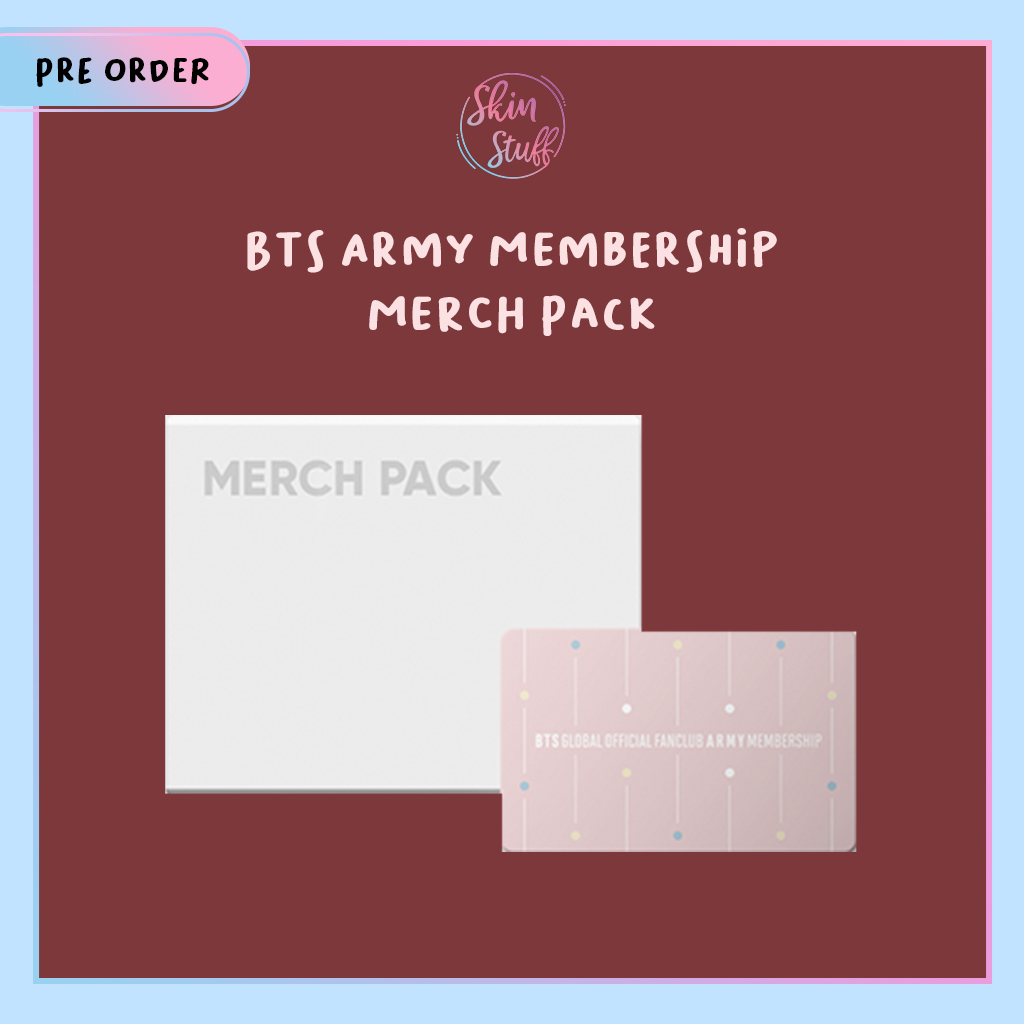 Jual BTS - ARMY MEMBERSHIP MERCH PACK | Shopee Indonesia