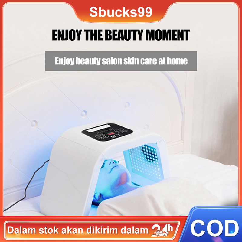 Jual Original 100% 7 WARNA MASKER LED PDT LIGHT Photon Light Therapy ...