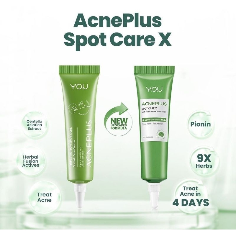 Jual YOU Acneplus Spot Care X / Triple Action Spot Care 15g | Shopee ...