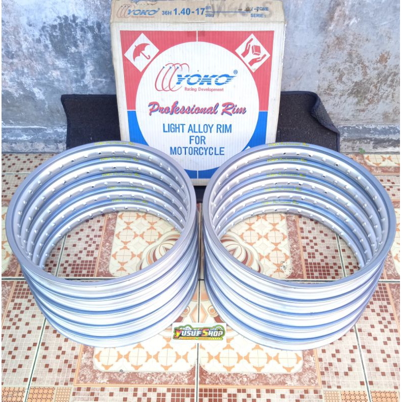 Jual velg Yoko profesional rim original thailand uk 140-140 Ring 17 Two ...