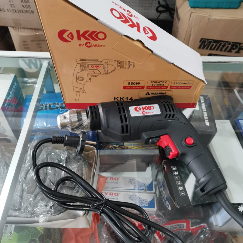 Jual Mesin bor 10 mm variable speed KKO KK14 bor besi bor 10mm | Shopee ...