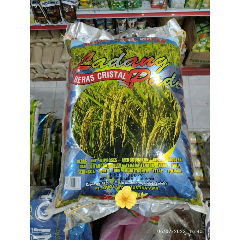 Jual Beras Ladang Padi / Beras Pisang 25kg Gurih Enak & Punel | Shopee ...