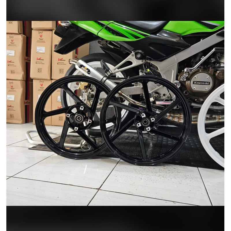 Jual velg replika nf4 ns1 uk 185/250 pnp ninja r rr ss disk depan pakai ...