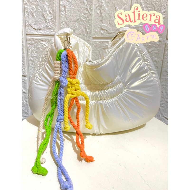 Jual SAFIERA BAG CHARM BY THALIABAG // STRAP BAG MACRAME// GANTUNGAN ...