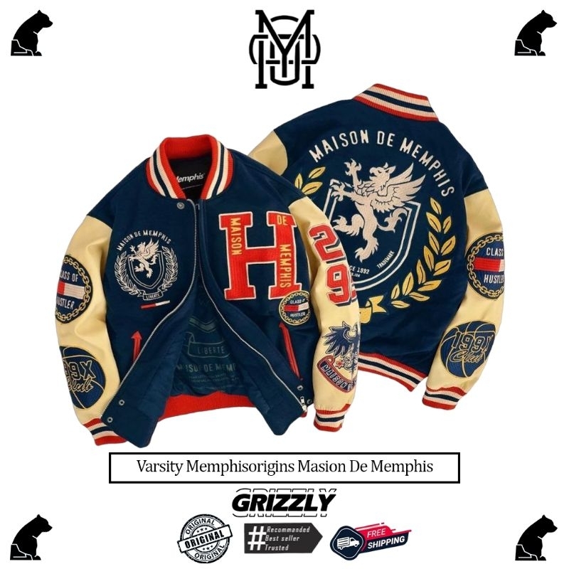 Jual [ORIGINAL] Memphisorigins Varsity Masion De Memphis | Diablo ...