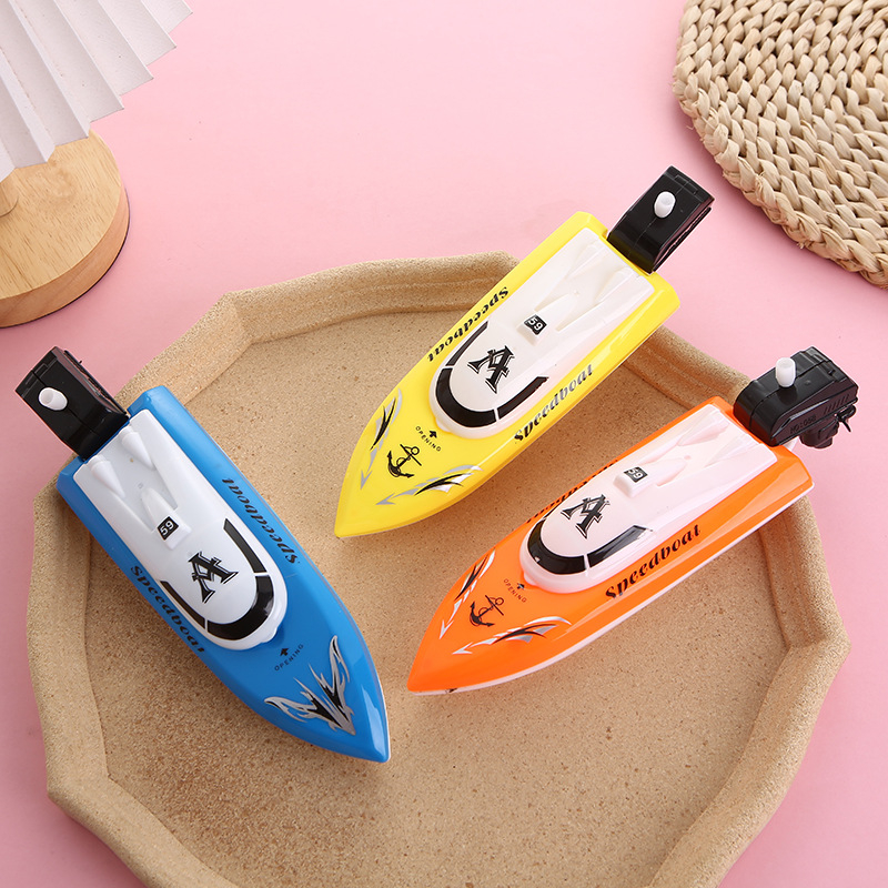 Jual Mainan air Speedboat kapal laut wind up - mainan Speedboat kunci ...