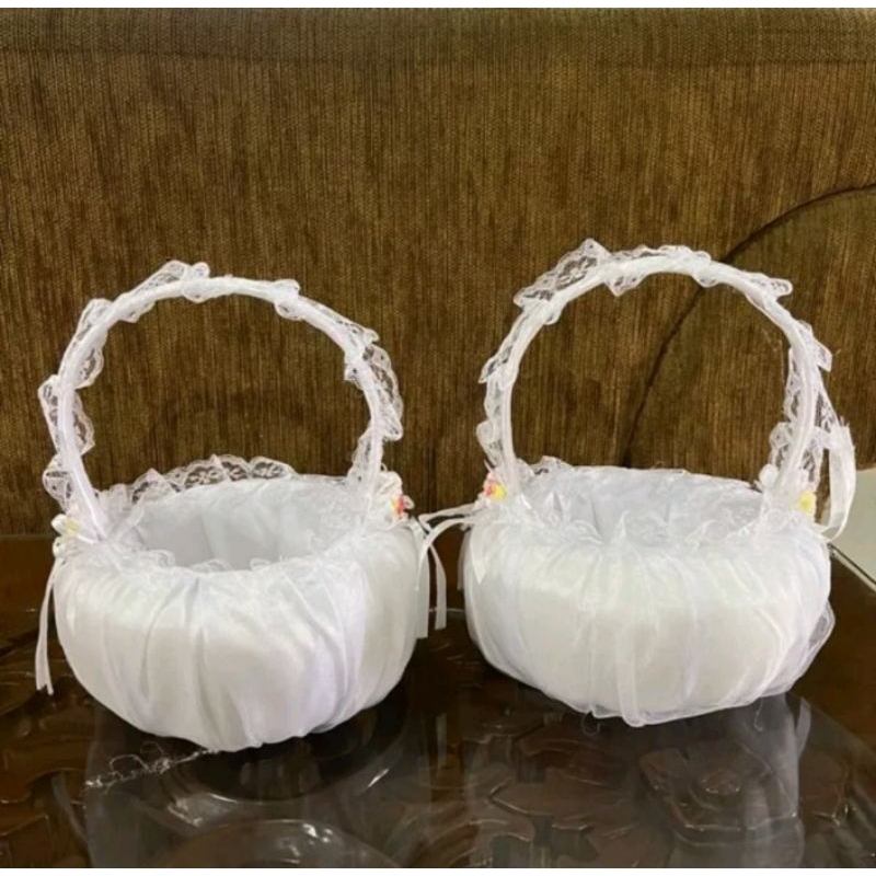 Jual Promo 2 pcs keranjang Tabur Bunga Pengantin | Shopee Indonesia