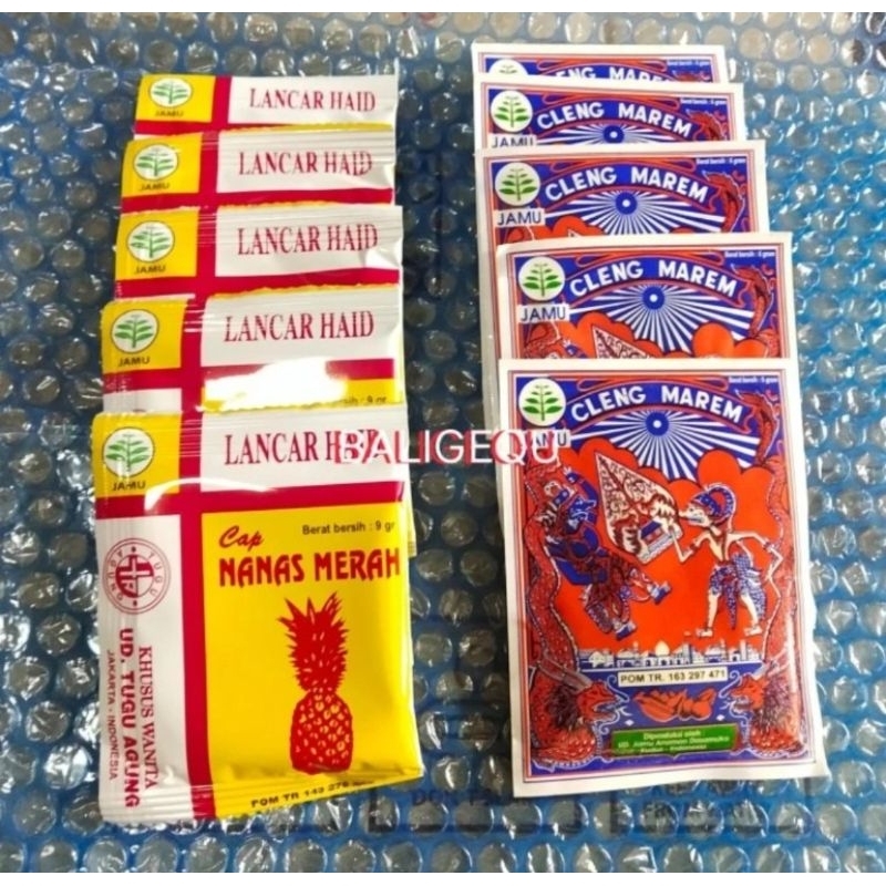 Jual Jamu cap nanas merah + cap wayang ( becak ) | Shopee Indonesia