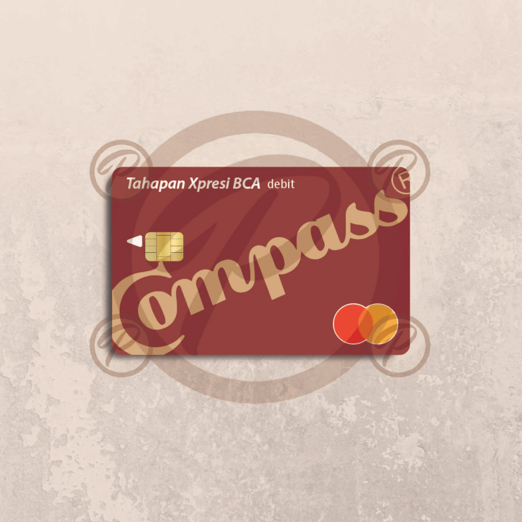 Jual [FAKE] BCA COMPASS - Card Cover Skin Sticker - PLIATA Stiker Kartu ...