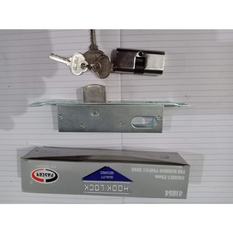 Jual Body Kunci Swing Aluminium/ Bodi Kunci Pintu Alumunium Lurus/Kait ...