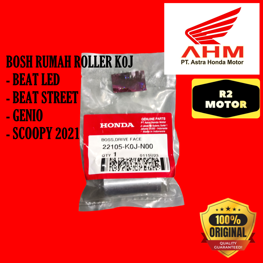 Jual BOSH BOSS RUMAH ROLLER 22105-K0J AHM HONDA BEAT LED STREET GENIO SCOOPY K2F ORIGINAL ...