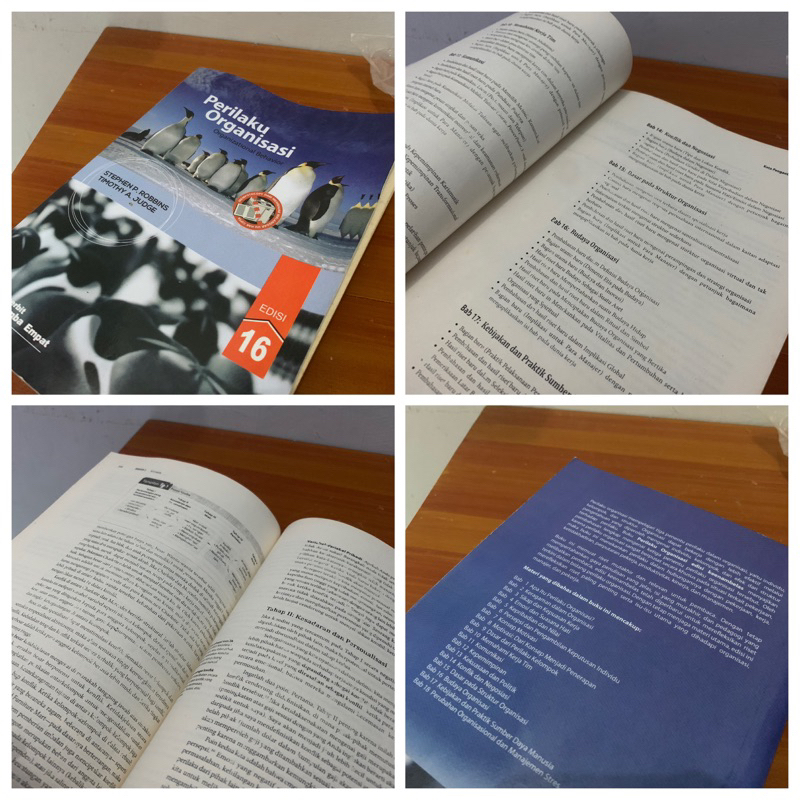 Jual PERILAKU ORGANISASI PENULIS STEPHEN P. ROBBINS DAN TIMOTHY A ...