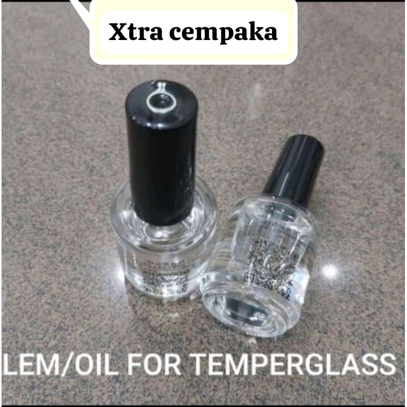 Jual Lem Liquid Tempered Glass/ Lem AntiGores Oil White Glue (minimal ...