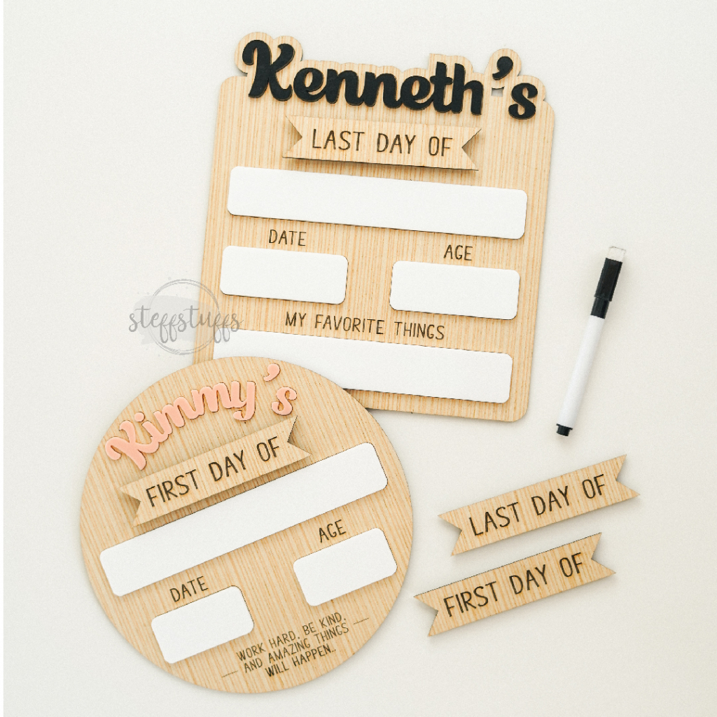 Jual First Day Board | Hari Pertama Sekolah Papan Nama Anak Props Foto ...