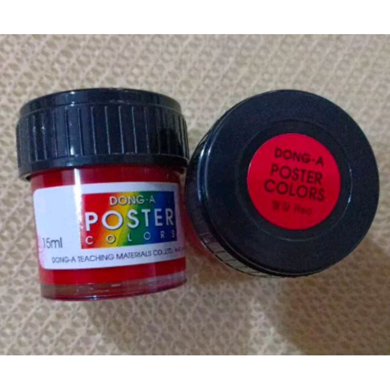 Jual CAT POSTER DONG-A POSTER COLORS 15 ML (1pc) | Shopee Indonesia