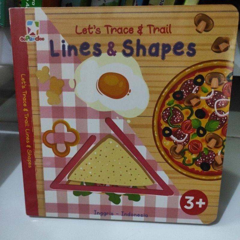 Jual board book trace and trail lines shapes | Shopee Indonesia