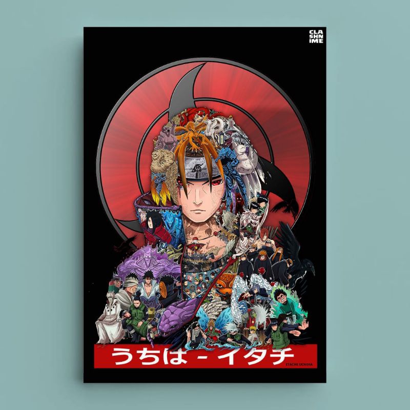Jual Poster Anime Itachi Story - Shopartonline | Shopee Indonesia