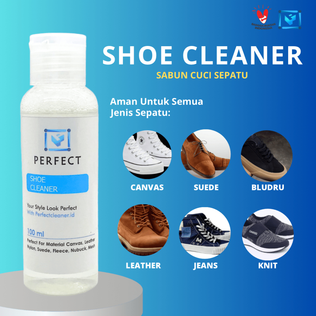 Jual Shoe Cleaner / Cairan Pembersih Sepatu 100ml | Shopee Indonesia