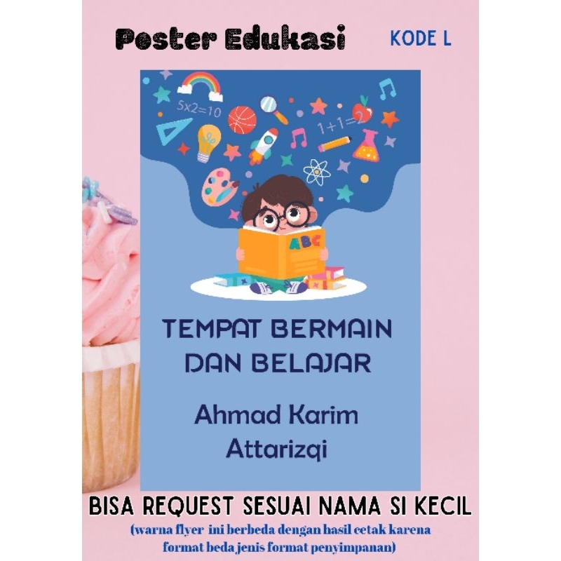 Jual KS-PST Poster Anak Tema Alfabet Warna Binatang Warna Hijaiyah ...
