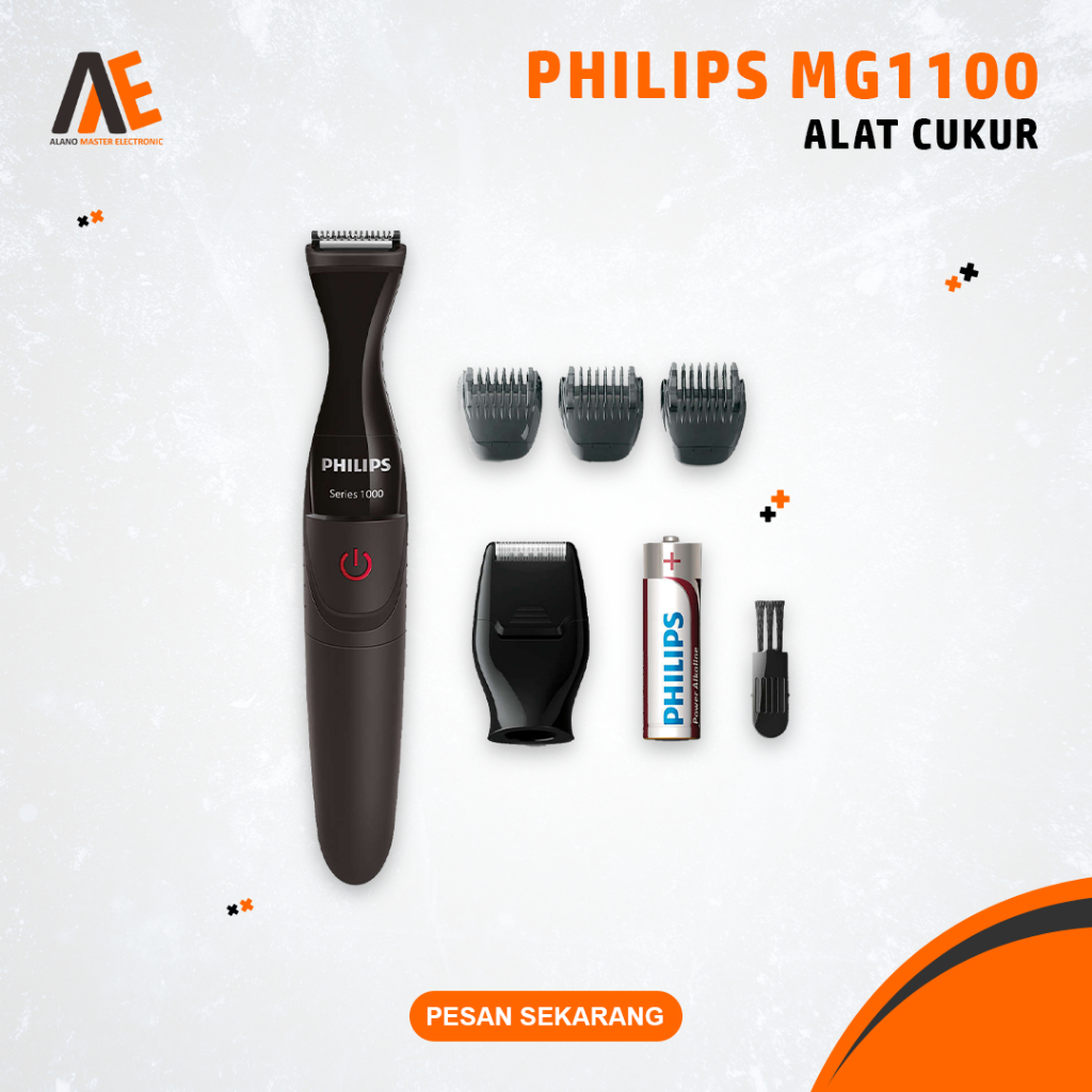 Jual Alat Pencukur Elektrik Philips MG1100 Mesin Cukur Rambut Kumis ...