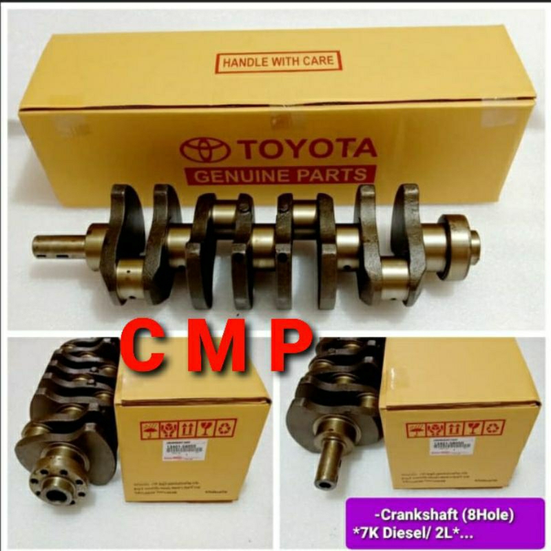 Jual AS KRUK AS KER AS CRANKSHAFT CRANK SHAFT KIJANG 7K DIESEL 2L ...