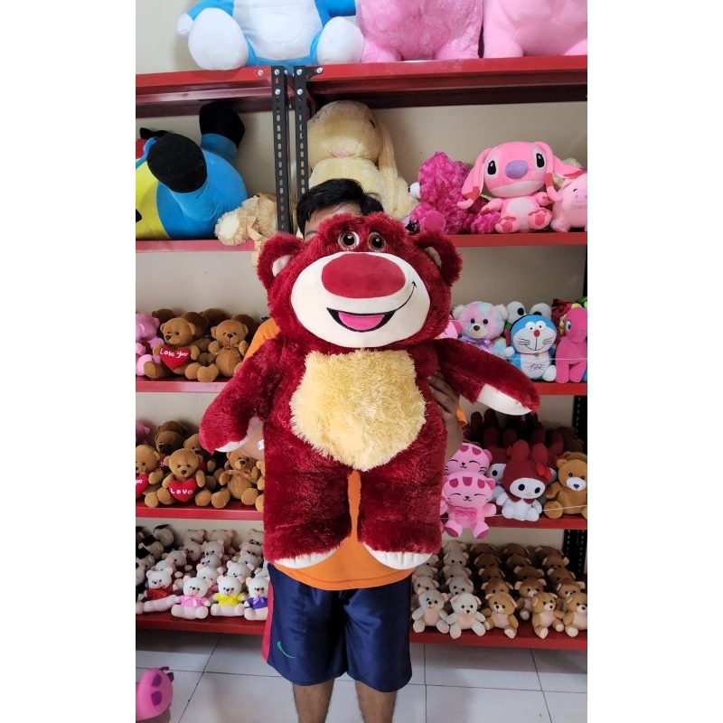 Jual Boneka Lotso beruang uk jumbo REDY STOCK. | Shopee Indonesia