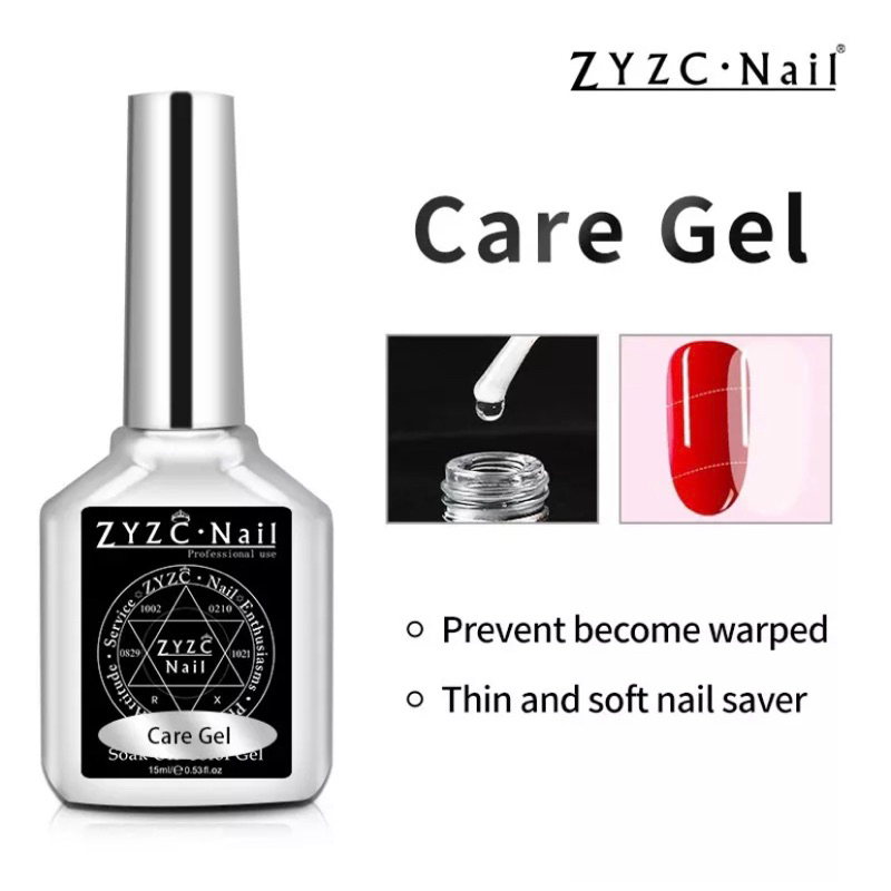 Jual ZYZC CARE GEL STRUCTURE GEL OVERLAY GEL FOR SENSITIVE NAIL ...